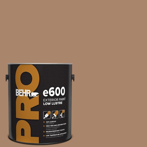 BEHR PRO 1 gal. #S220-5 Nutshell Low Luster Exterior Paint PR62301 ...