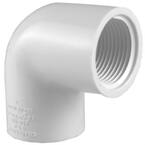 Charlotte Pipe 1/2 in. PVC Schedule 40 90-Degree FIP x FIP Elbow ...