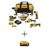 DEWALT 20V MAX Lithium-Ion Cordless 7-Tool Combo Kit with 2.0 Ah ...