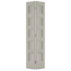 JELD-WEN 24 in. x 80 in. Conmore White Paint Smooth Hollow Core Molded ...
