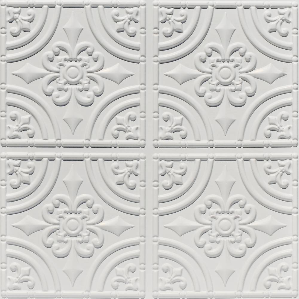 FROM PLAIN TO BEAUTIFUL IN HOURS Wrought Iron 2 ft. x 2 ft. Glue Up PVC ...