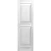 Builders Edge 14.75 in. x 39 in. Raised Panel Vinyl Exterior Shutters ...