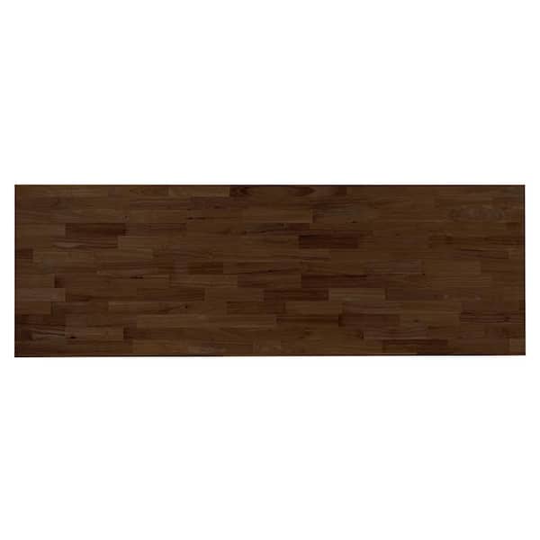 MSI 6 ft. L x 25 in. D x 1.5 in. T Finished Hevea Butcher Block ...