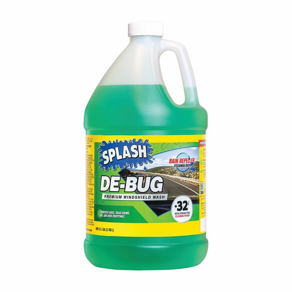 SPLASH +32 Debug Windshield Wash Fluid 128 oz. Bottle 129477 - The Home ...