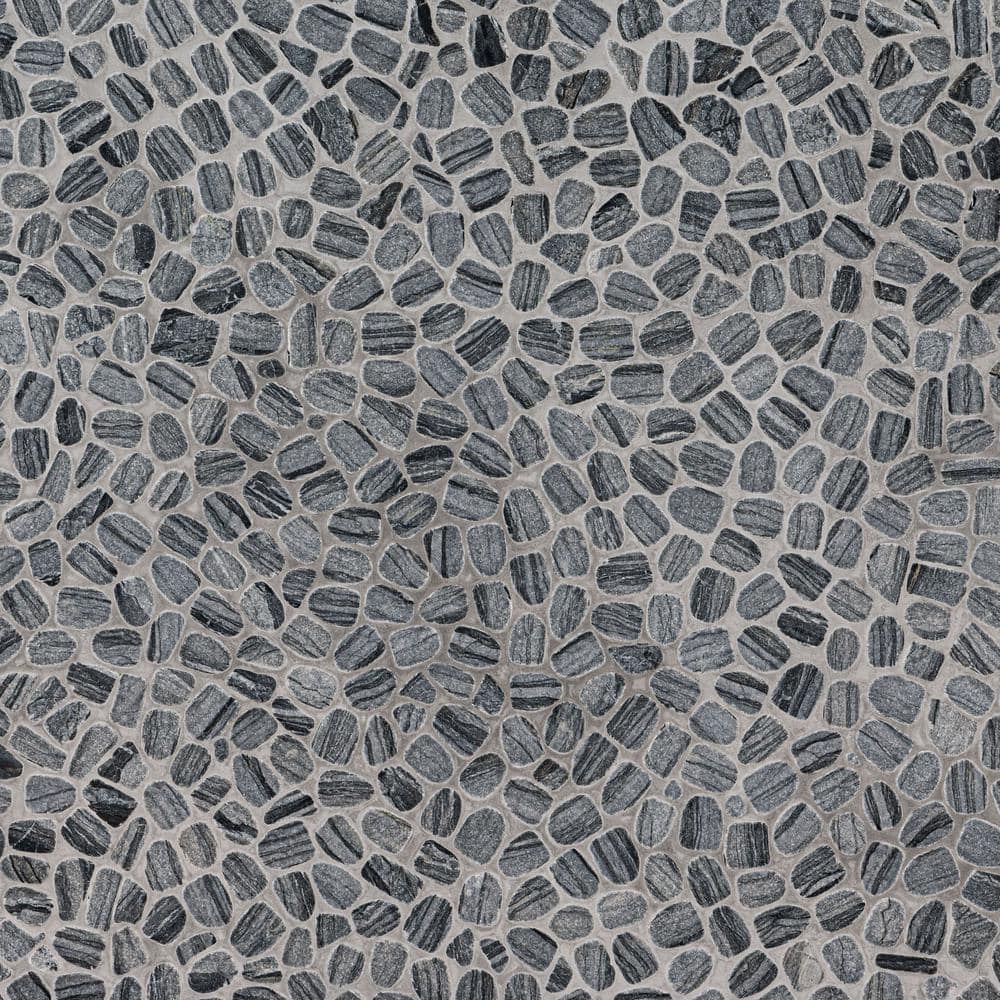 MSI Take Home Tile Sample-Henley Pebble 4 in. x 4 in. x 10 mm Tumbled ...