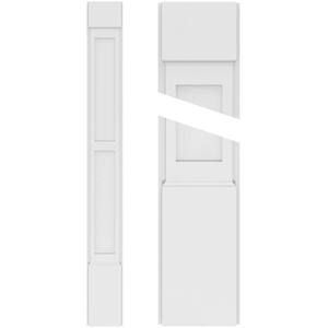 Royal Building Products 7241 1-1/4 in. x 6-9/16 in. x 84 in. White PVC ...