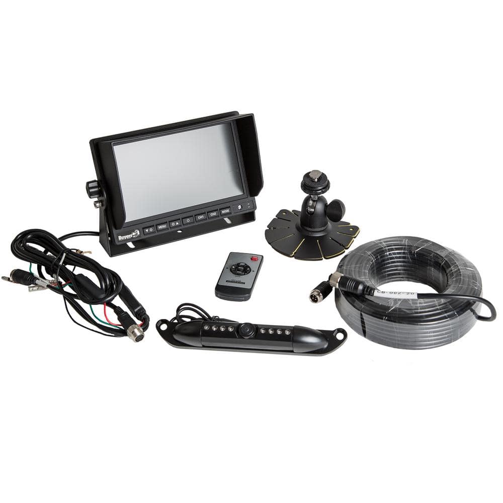 BUYERS PRODUCTS Vehicle Back-Up Monitor Rear View Observation System ...