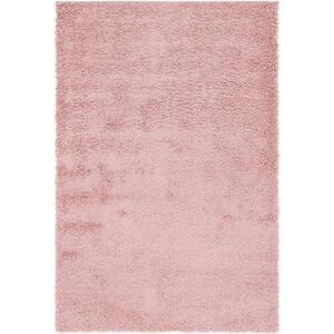 Unique Loom Davos Shag Dusty Rose Pink 8 ft. x 8 ft. Square Area Rug ...