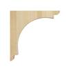 Waddell Arch Corbel with Keyhole Plate - Medium, 1.75 in. x 7 in. x 7 ...
