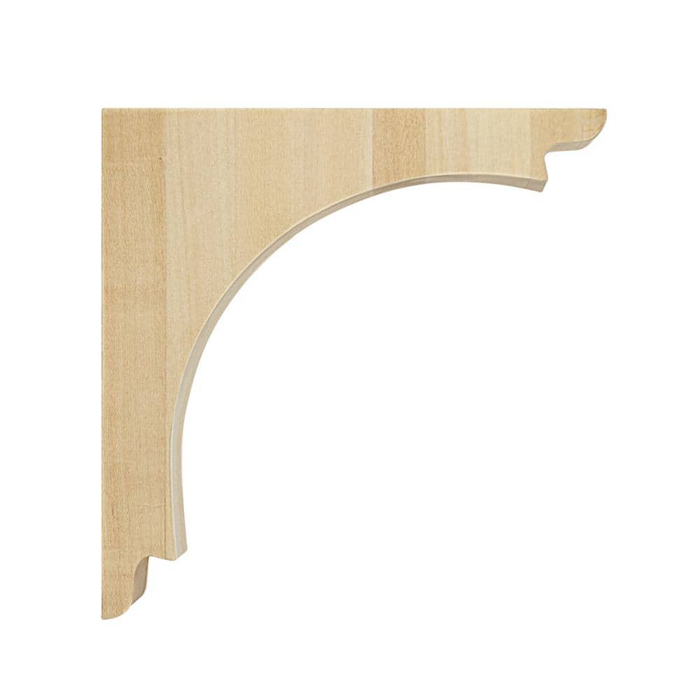 Waddell Arch Corbel with Keyhole Plate - Medium, 1.75 in. x 7 in. x 7 ...