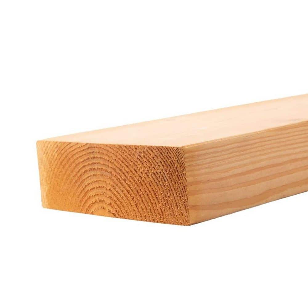 4 in. x 12 in. x 20 ft. #1 and Btr Green Douglas Fir S4S Dimensional ...