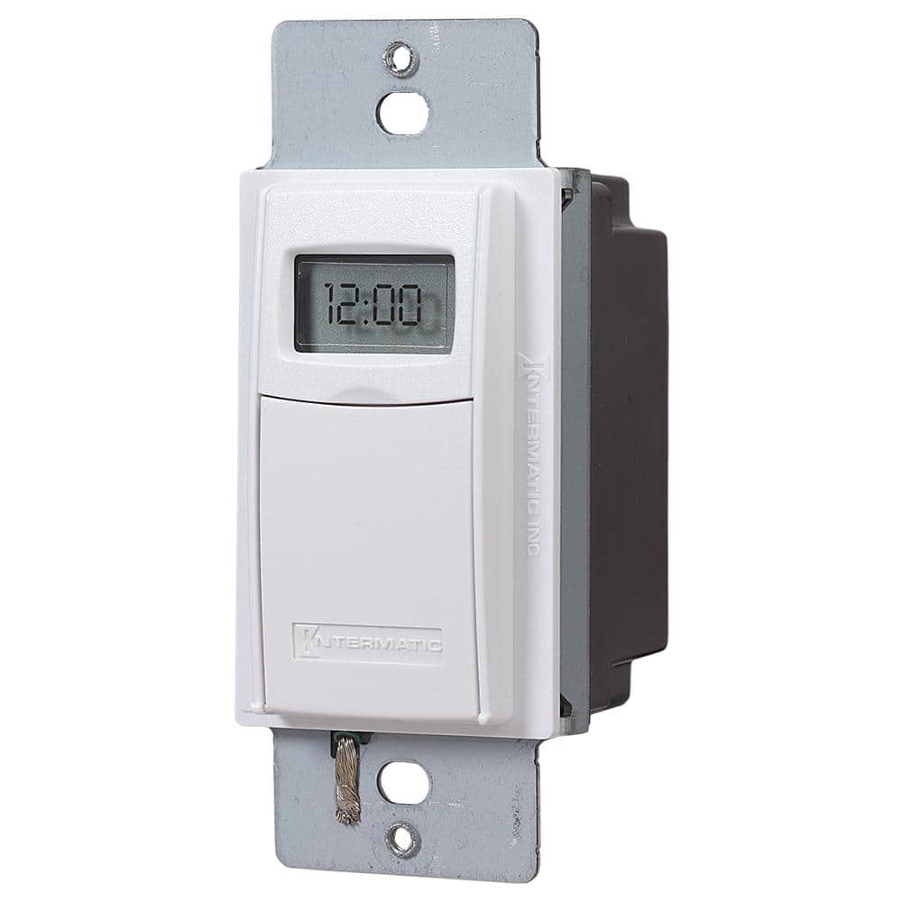 Buy 15 Amp 7-Day Indoor In-Wall Astronomic Digital Timer, White Online ...