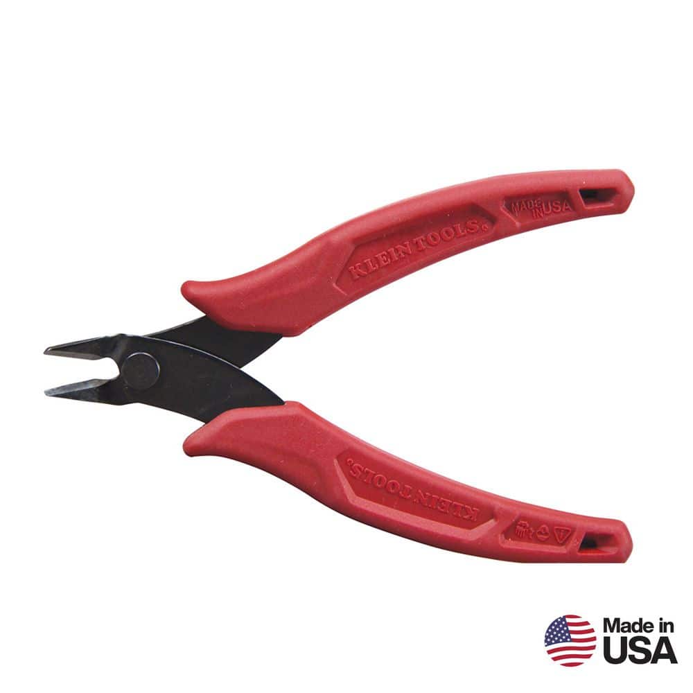 Klein Tools 5 in. Light Weight Flush Cutter Pliers D2755 - The Home Depot