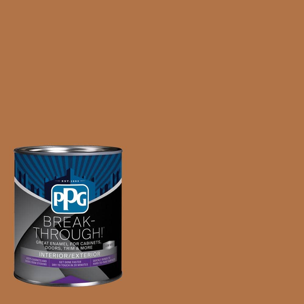 Reviews for Break-Through! 1 qt. PPG16-21 Fresh Praline Semi-Gloss Door ...