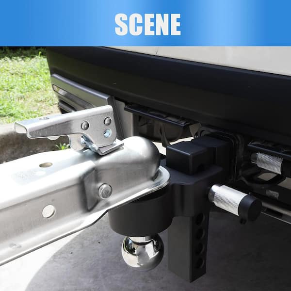 Big Red Straight Trailer Tongue Coupler for 3 in. Channel and 2 in ...