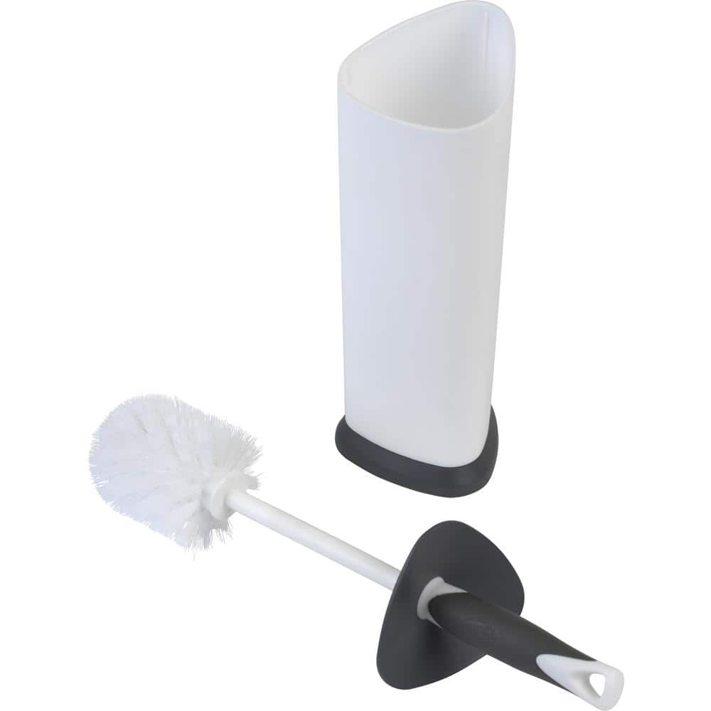 Clorox Toilet Brush and Holder Covered Toilet Brush and Caddy (2-Pack ...