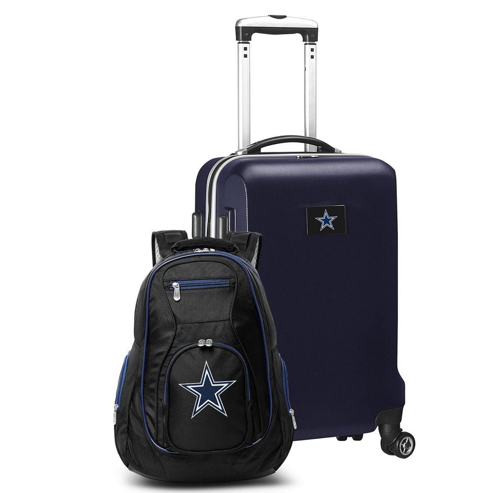 Mojo Cowboys Deluxe 2-Piece Luggage Set NFDCL104_NAVY - The Home Depot