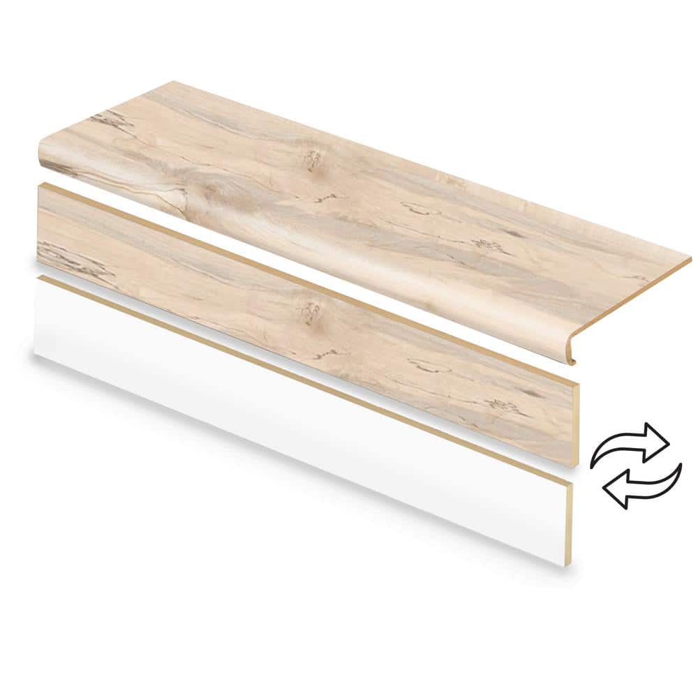 Cap A Tread 2 Pack-Navarra Maple 47 in. L x 12.15 in. W x 2.28 in. T ...