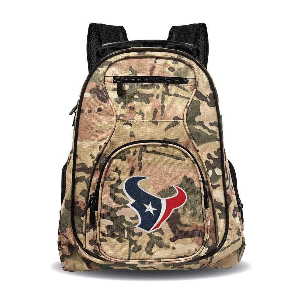 Mojo Houston Texans 19 in. Premium Laptop Backpack-Camo NFHTL704_CAMO ...