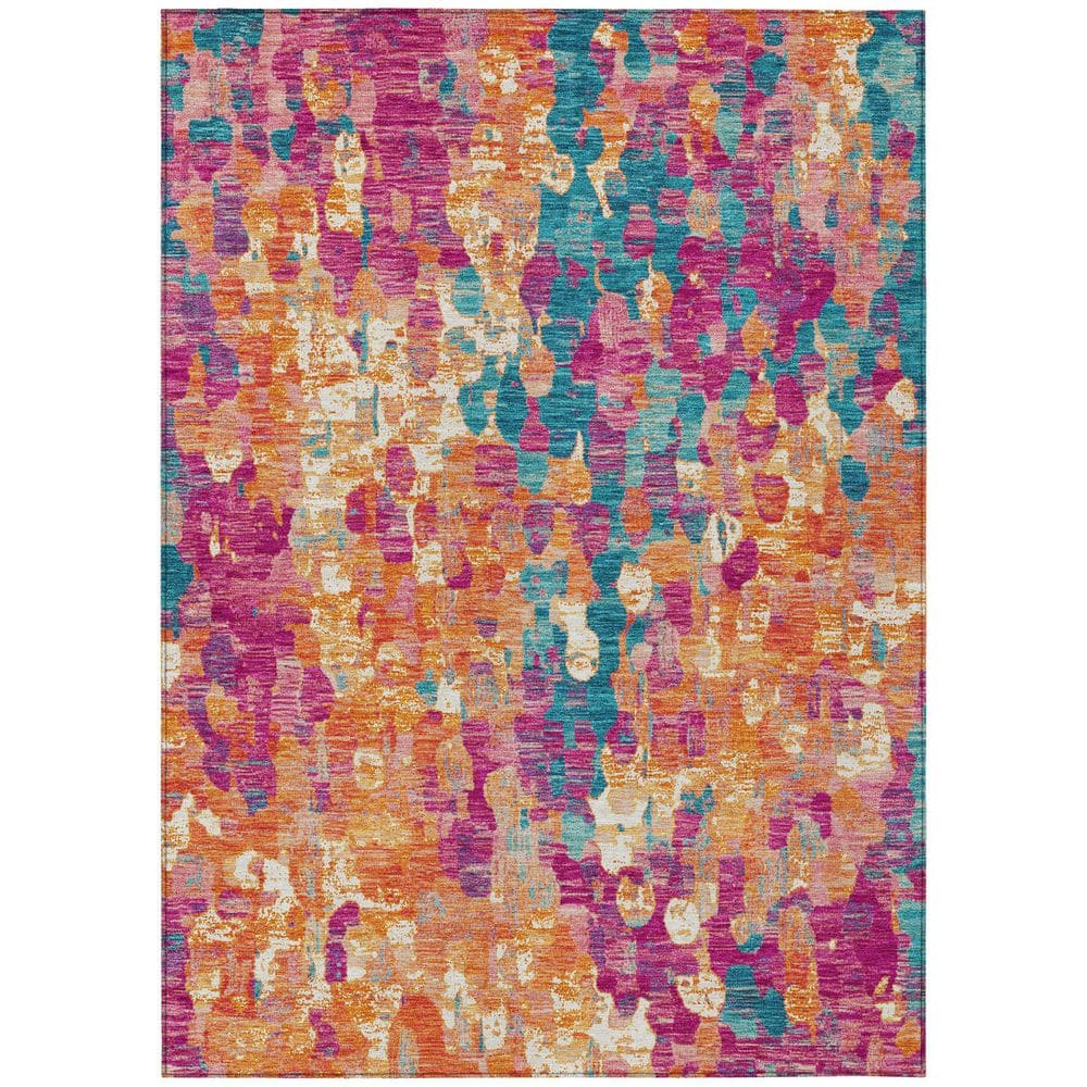 Addison Rugs Chantille Machine Washable Indoor/Outdoor Abstract ACN2115 ...