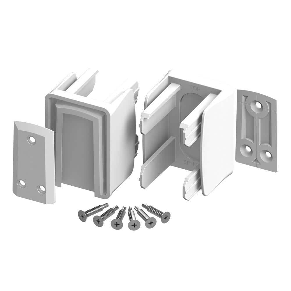 Veranda Slidelock Bracket Kit (2-Pack) with Screws 73014326 - The Home ...