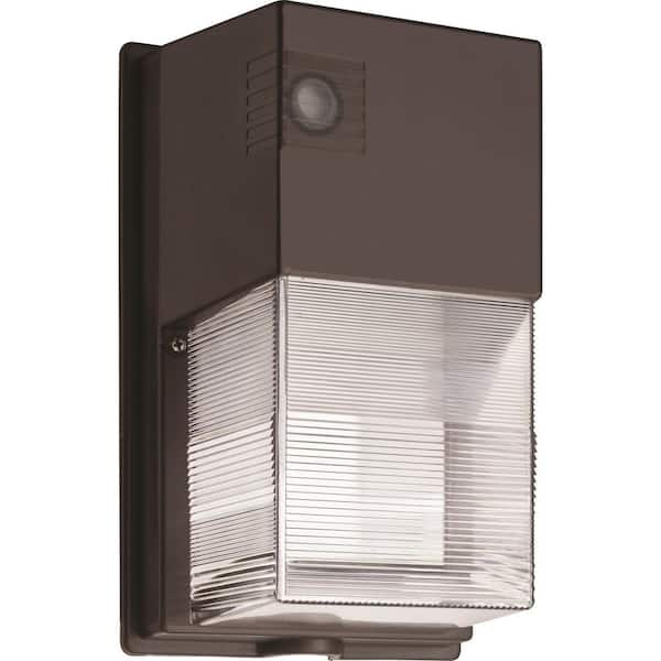 Acuity Brands 25-Watt Equivalent Outdoor Integrated LED Dark Bronze ...