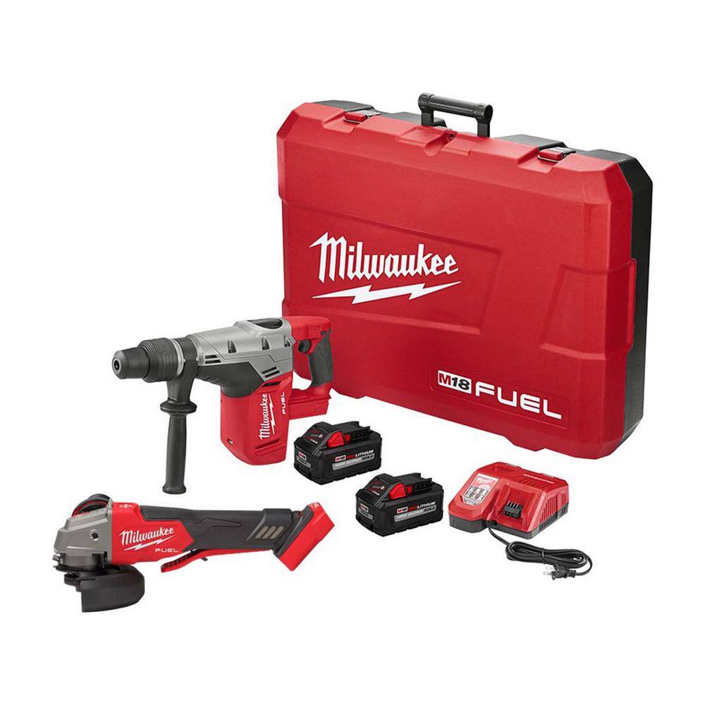 Milwaukee M18 FUEL 18V Lith-Ion Brushless Cordless 1-9/16 in. SDS-Max ...