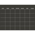 WallPops 17.5 in. x 24 in. Black Calendar Wall Decal WPE0981