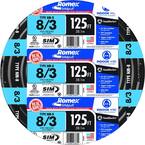 Southwire 600 ft. 12/3 Black/White/Green Solid CU CoilPAK SIMpull THHN ...