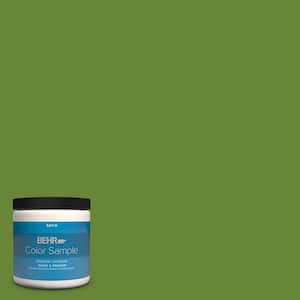 BEHR ULTRA 5 gal. #P370-7 Sun Valley Semi-Gloss Enamel Exterior Paint ...