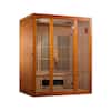 Maxxus Alpine Lifesauna 3-Person Upgraded Infrared Sauna with 7 Dual ...