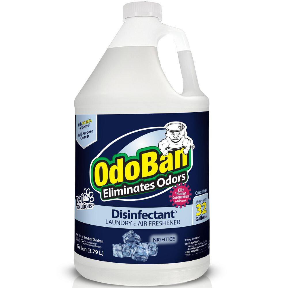 OdoBan 1 Gal Night Ice Disinfectant And Odor Eliminator Fabric OdoBan 1 Gal Night Ice Disinfectant And Odor Eliminator Fabric