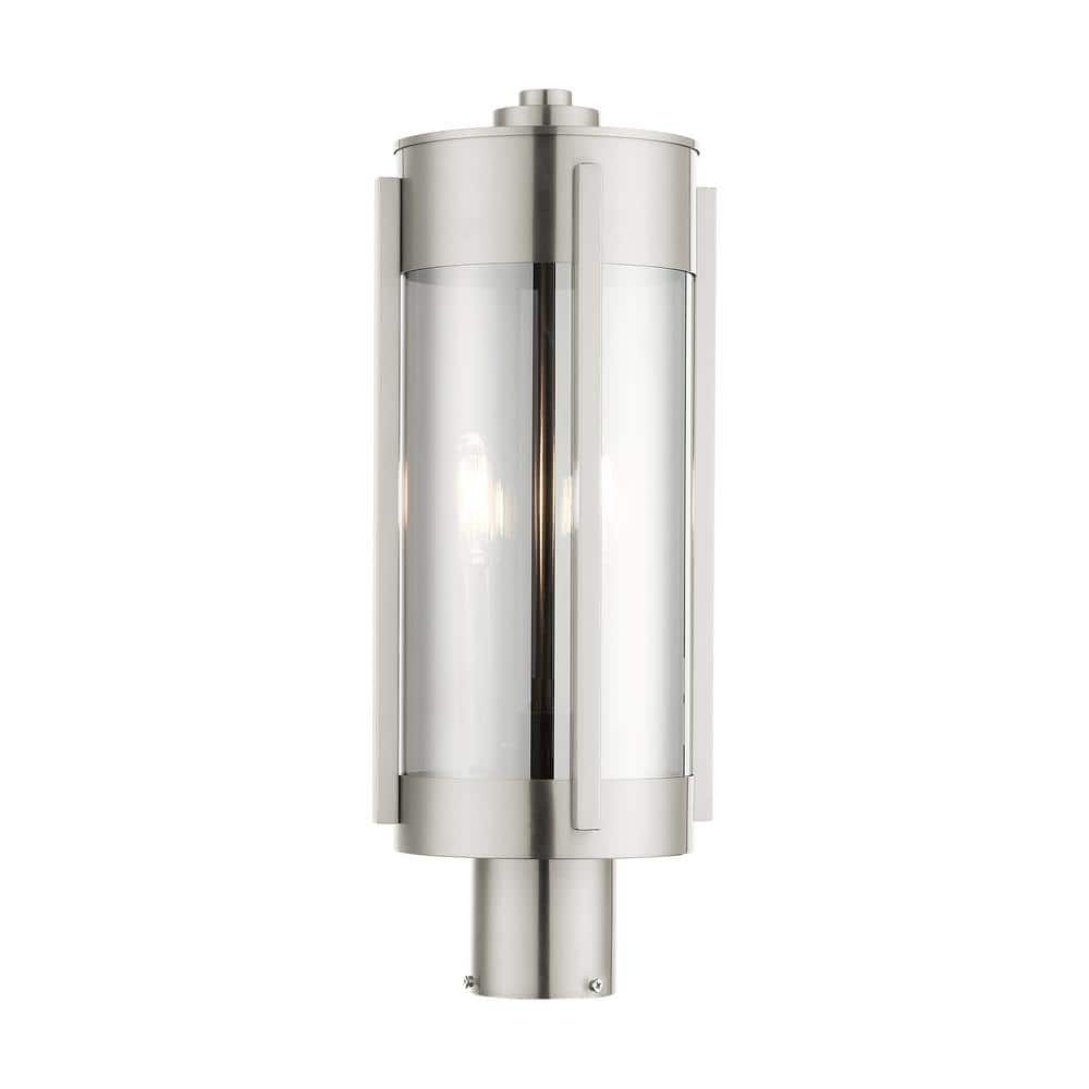 AVIANCE LIGHTING Rockridge 18.75 in. 2-Light Brushed Nickel Stainless ...
