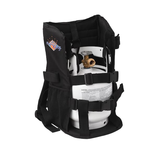 Flame King Propane Tank Cylinder Backpack Carrier for 5 lbs. and 10 lbs ...