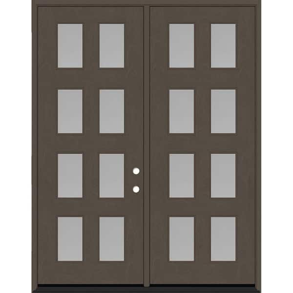 Reviews for Steves & Sons Regency 72 in. x 96 in. 8L Modern Clear Glass ...