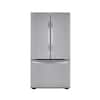 LG 29 cu. ft. 3-Door French Door Refrigerator in Stainless Steel with ...