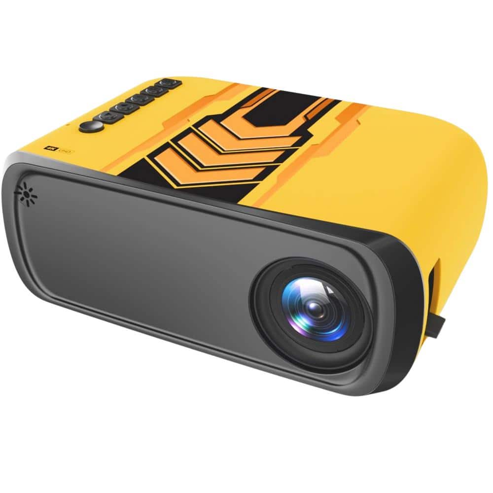 EKIEUDL 1920 x 1080 Full HD LED Wireless Portable Projector with 2800 ...