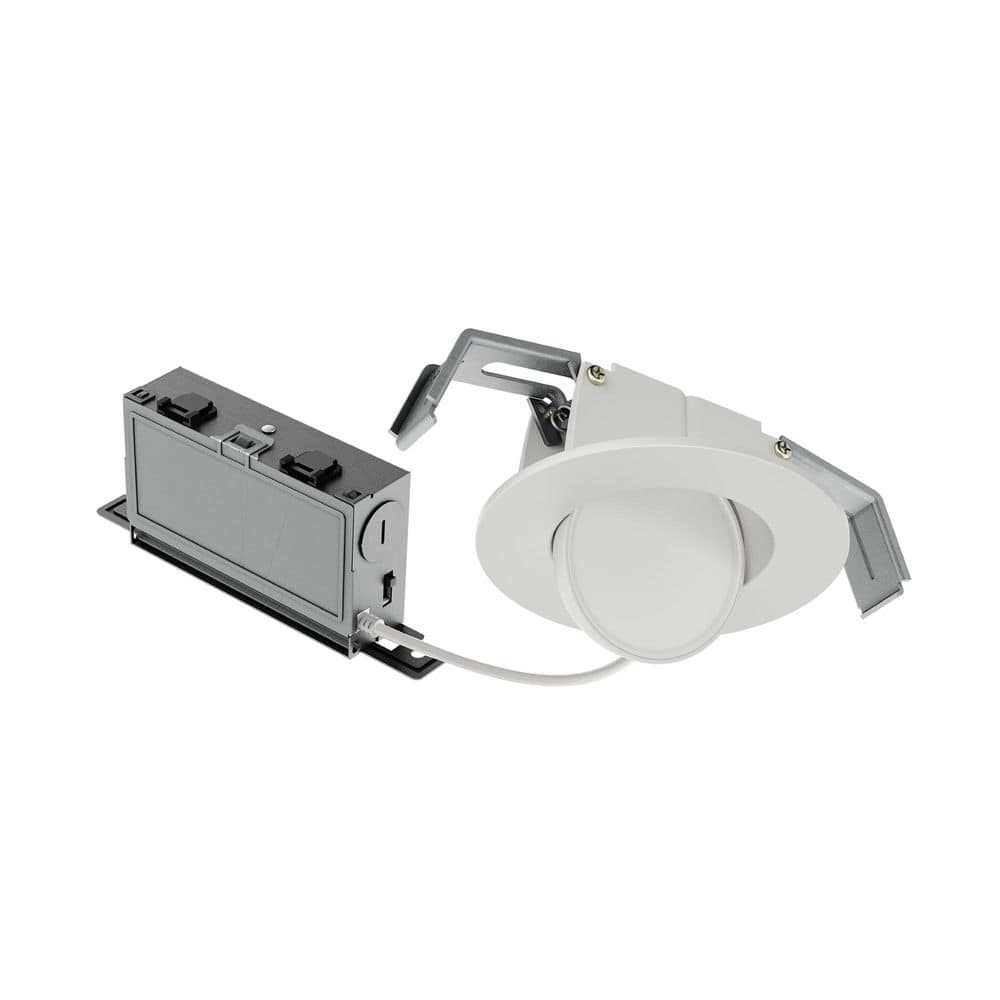 HALO HLA 3 in. Canless LED Recessed Lighting With Super Adjustable ...