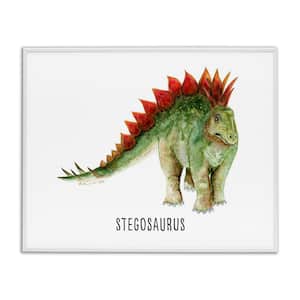 Stupell Industries Stegosaurus Dinosaur Learning by Brett Blumenthal ...