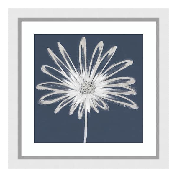 Amanti Art "Silver Blooms II" by Cathy Hendrick Framed Wall Art ...
