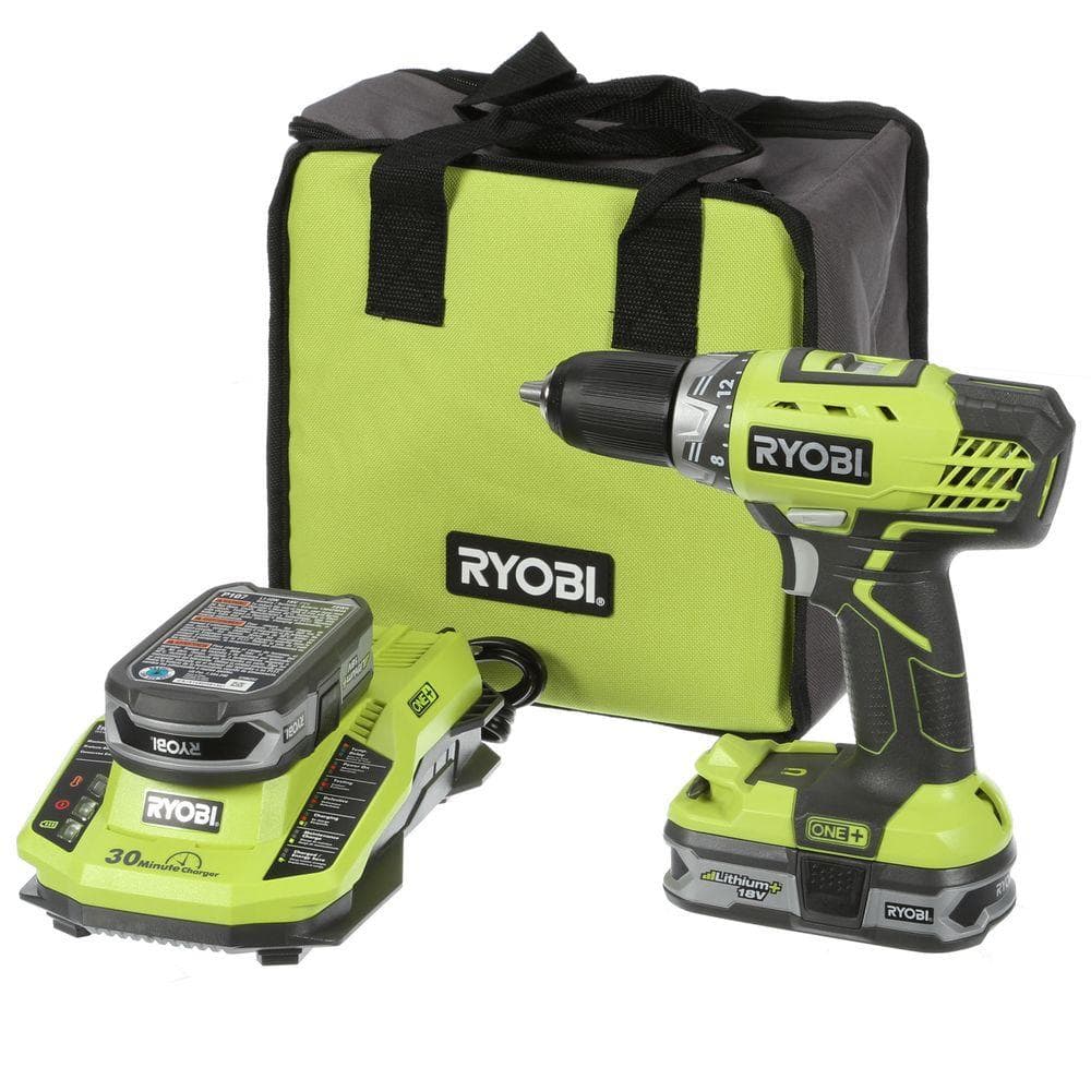 Reviews for RYOBI 18-Volt ONE+ Lithium+ 1/2 in. Cordless Compact Drill ...