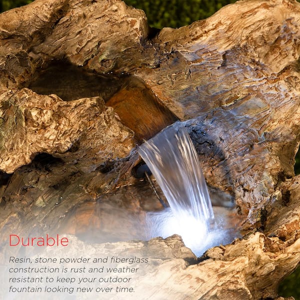 Piece Resin Waterfall Separate