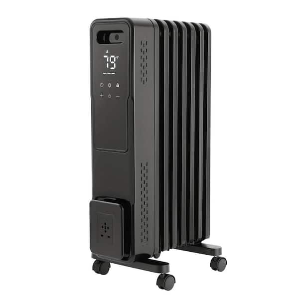 Comfort Glow 1500-Watt, 7-Fin Portable Oil Filled Radiator Electric ...