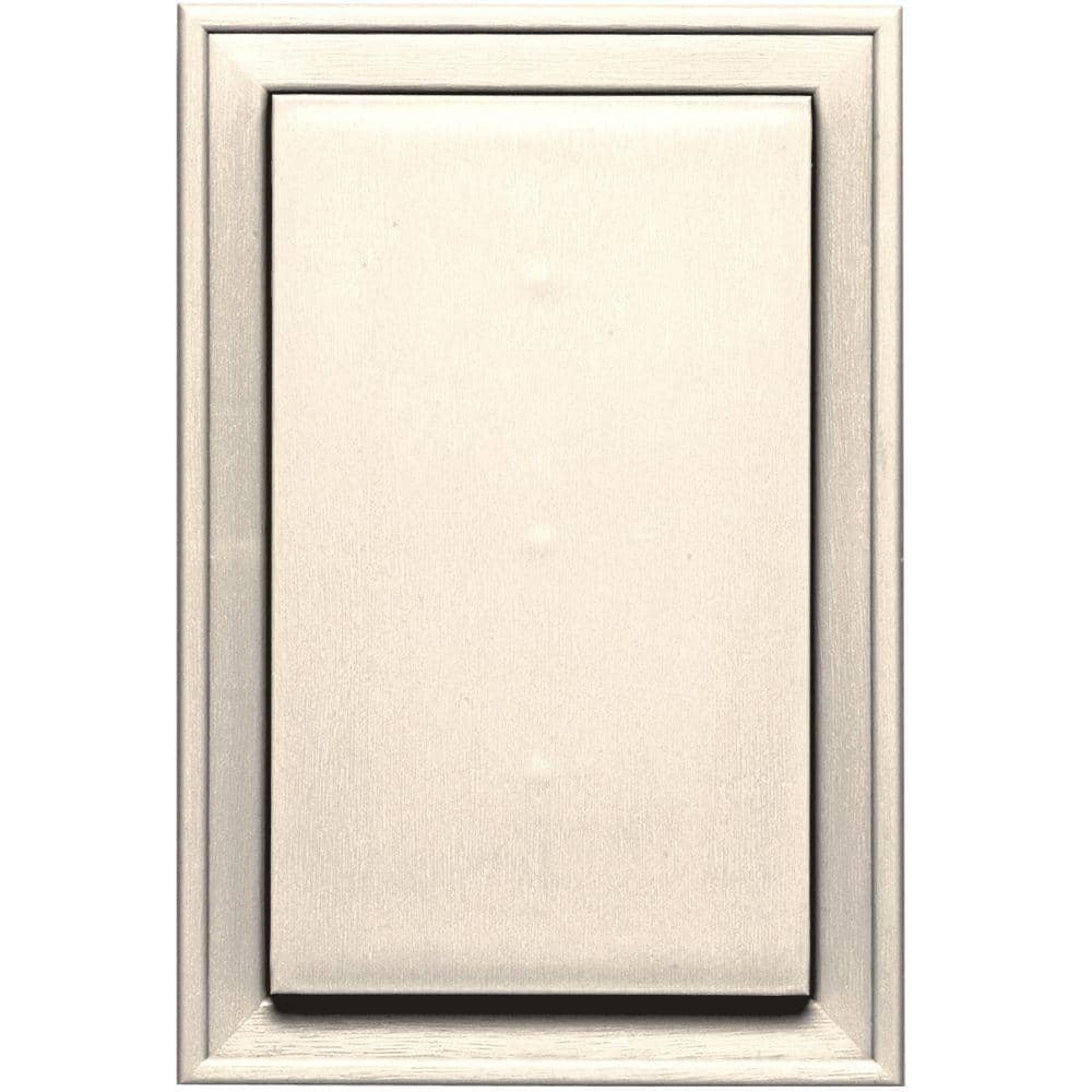 Builders Edge 8.125 in. x 12 in. #021 Sandstone Beige Jumbo Mounting ...