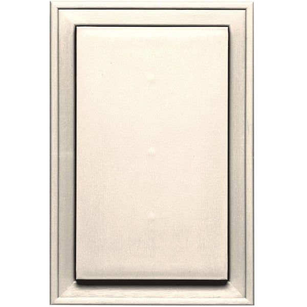 Builders Edge 8.125 in. x 12 in. #021 Sandstone Beige Jumbo Mounting ...