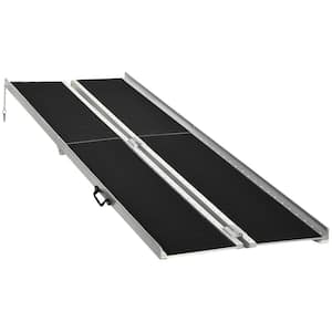Karl home 10 ft. Non-Skid Aluminum Folding Ramp Wheelchair Mobile ...