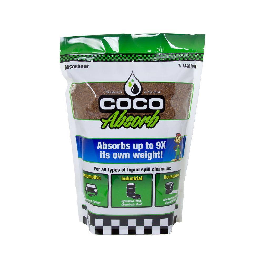 Coco Absorb 1 gal. Organic Spill Absorbent Bags (6-Pack)-CCA-1GAL-BAG-C ...