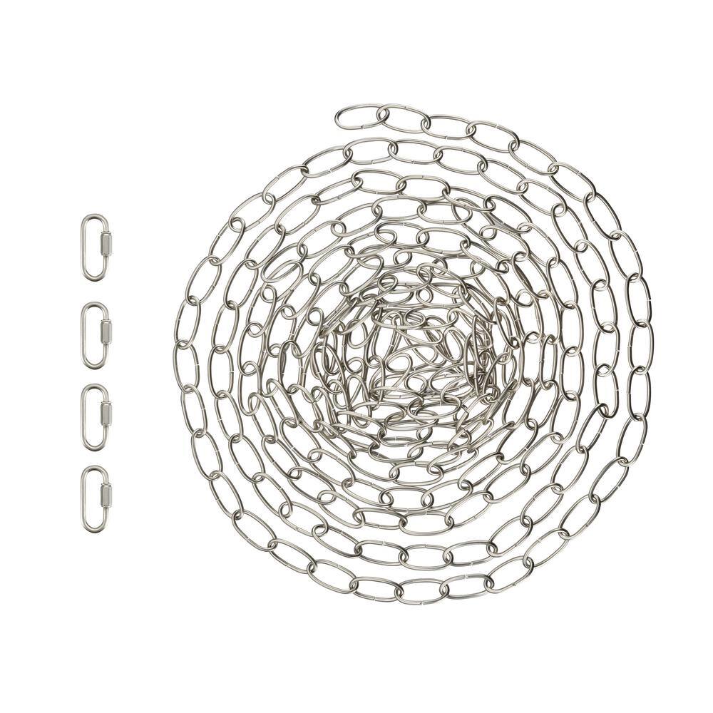 Aspen Steel 20 ft. ChainandQuick Link Connector/Hanging Maximum 40 lbs ...