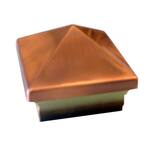 Victoria 4 in. x 4 in. Redwood and CopperPost Cap 88111