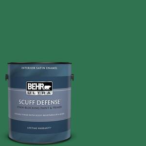 BEHR MARQUEE 5 gal. #P420-7 Crown Jewel Semi-Gloss Enamel Exterior ...